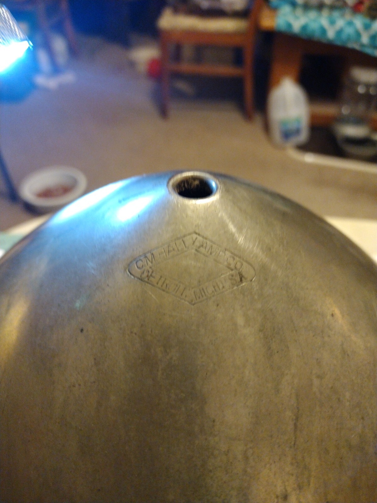 Tilt Ray Headlamp DEPRESS BEAM Light Original Rare C.M HALL Detroit USA ...