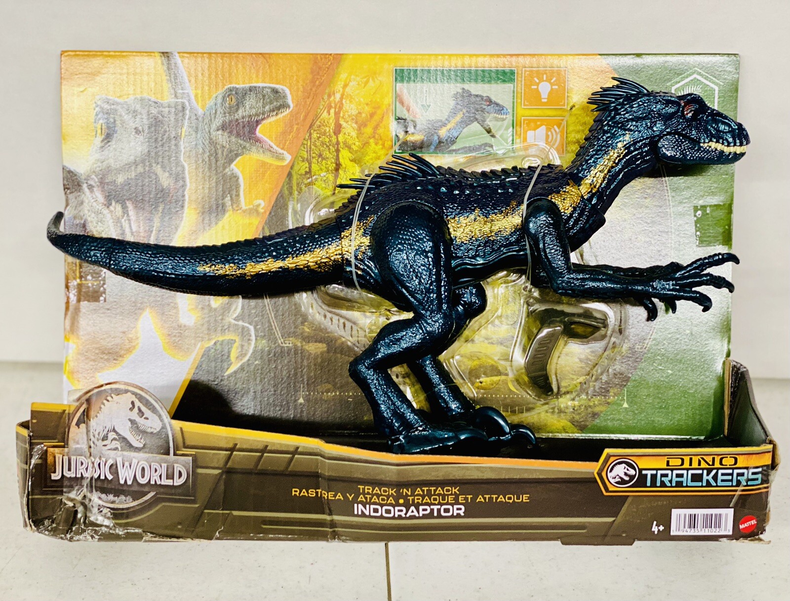Jurassic World INDORAPTOR Track 'N Attack Dino Tracker Dinosaur