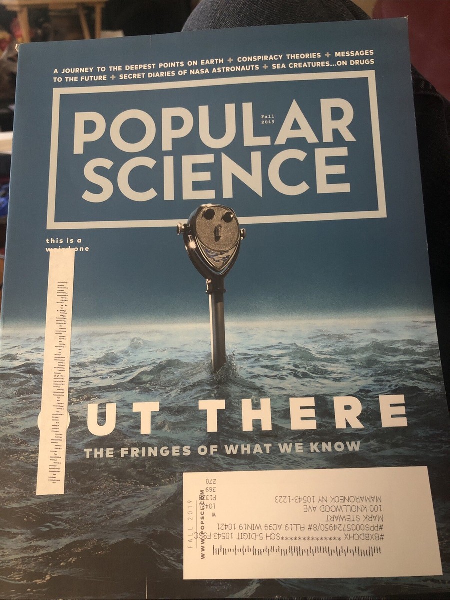 Popular Science Magazine Cover