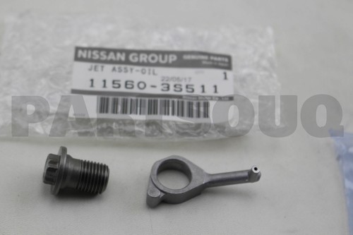 115603S511 Genuine Nissan JET ASSY-OIL 11560-3S511 | eBay