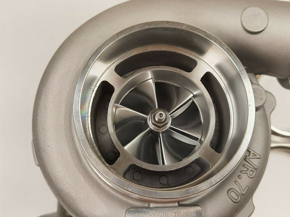GT45R-10 Upgrade Billet a/r .70 a/r 1.00 T4 Twin Scroll 500-600HP Water ...