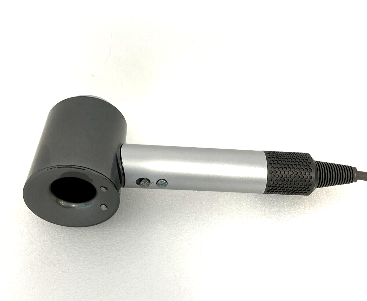 Dyson Supersonic Hair Dryer HD02 Nickel/Silver Plus Concentrator (USED ...