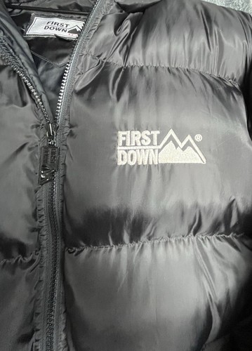 First Down Down Filled puffer jacket Size Medium Soft Stay Warm Outdoor ...
