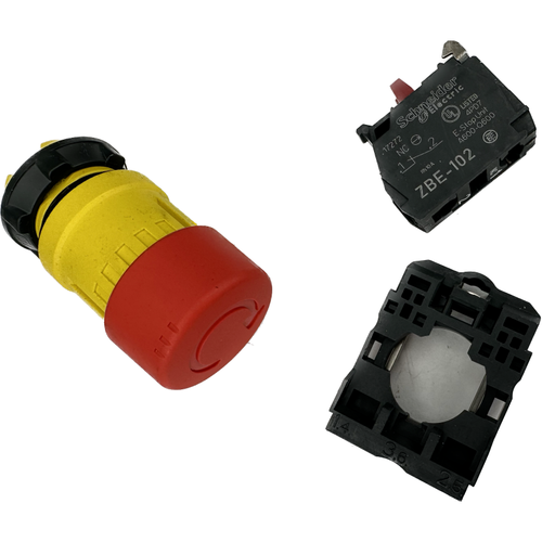 Emergency stop pushbutton SCHNEIDER ELECTRIC ZB5AS834 | eBay UK
