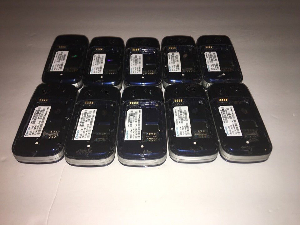 Lot of 10 Pantech Matrix C740 - Blue (AT&T) Cellular Phone phone only ...