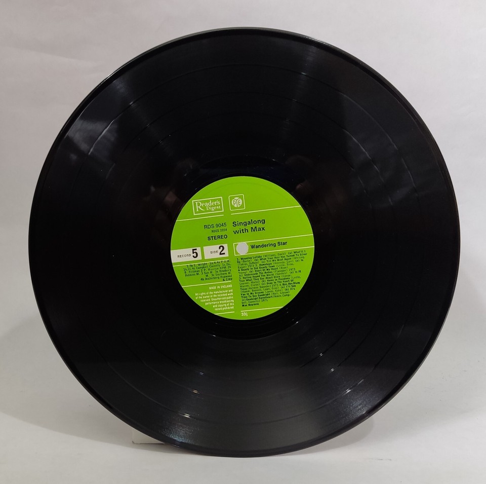 Max Bygraves - Sing Along With Max - Music Vinyl Record | eBay