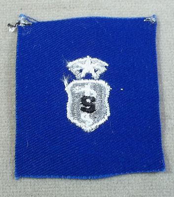 US Air Force Chief Biomedical Science Corps Vintage Cloth Badge - Old ...