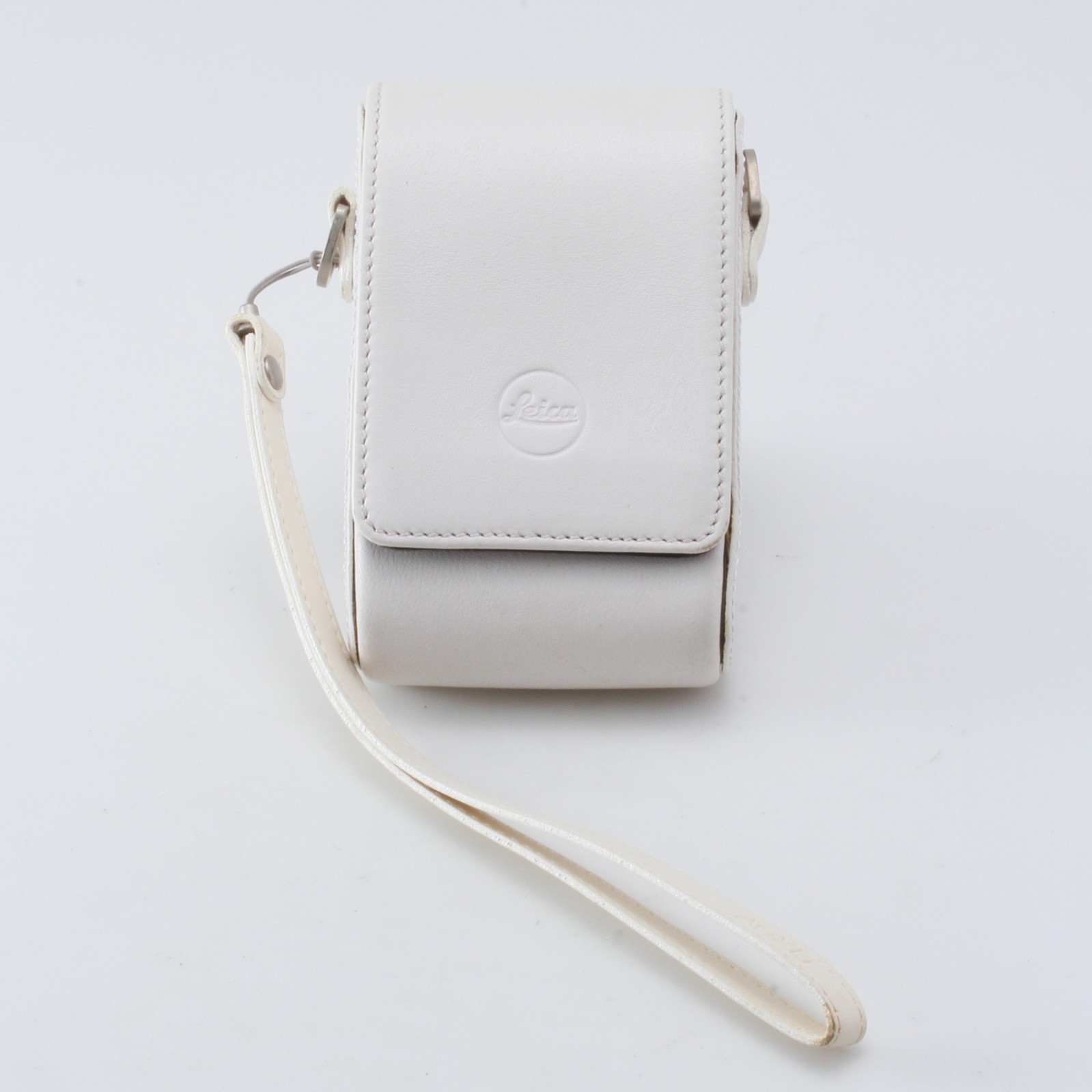 【NEAR MINT】Leica genuine camera white Leather Case for C-LUX 2 Shoulder ...