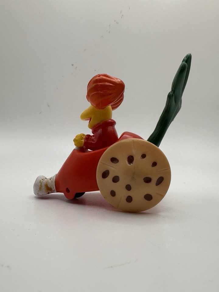 Vintage McDonald's Red Fraggle Rock Jim Henson 1988 Radish Car | eBay