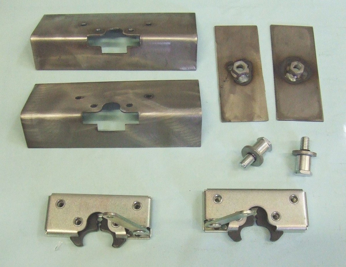 New Universal Small Latches Car Door Jaw Lock Street Rod Gatehouse