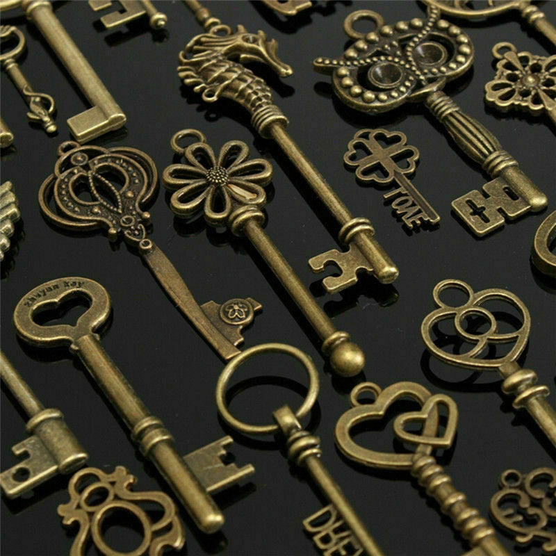 Fancy Heart Skeleton Key