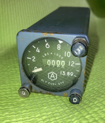 B118314W Liquidometer Alt Fuel Qty Indicator (CORE) Display Sim Boeing ...