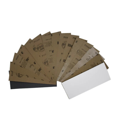 93mmx230mm Wet and Dry Abrasive 996A Sandpaper Grit 60#-240# Sand Paper ...