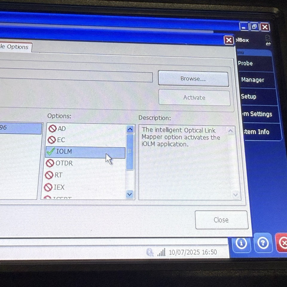 Exfo FTB-1 FTB-720 IOLM Test Set | eBay