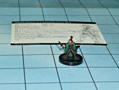 Archfiends D&D Miniature #18 Halfling Wizard dungeons & dragons w/ card ...