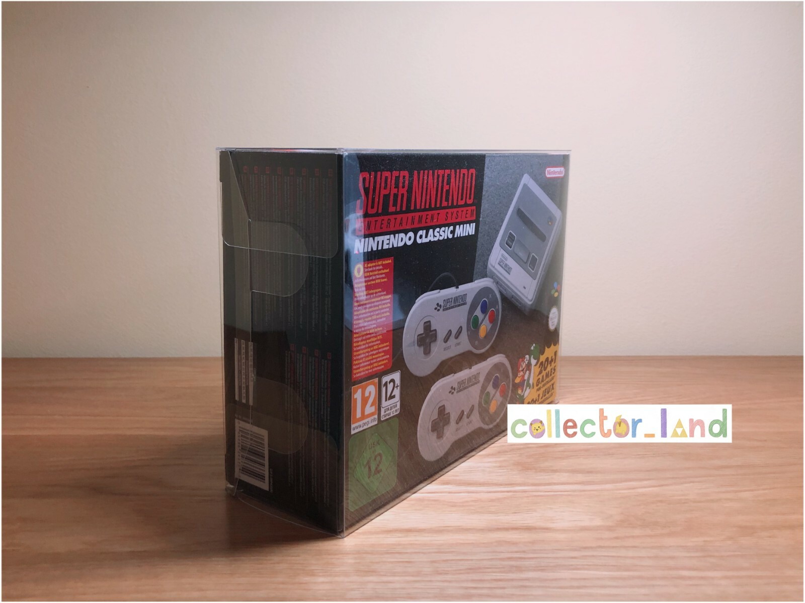 1 x BOX PROTECTOR for Nintendo SNES NES Mini Classic 0.5mm PLASTIC ...