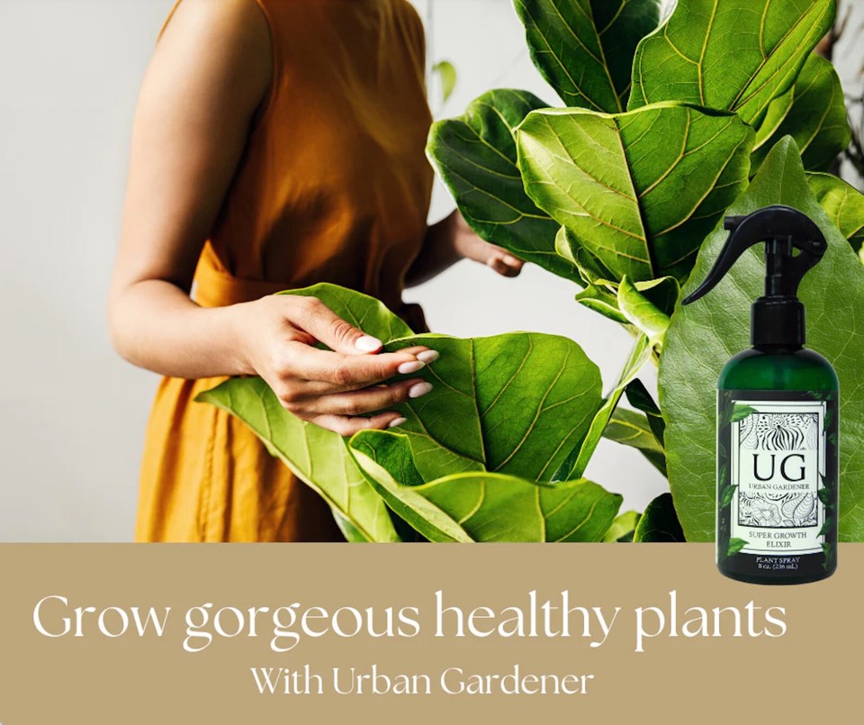 Super Growth Elixir - Natural Plant Fertilizer Nutrients 8oz Urban ...