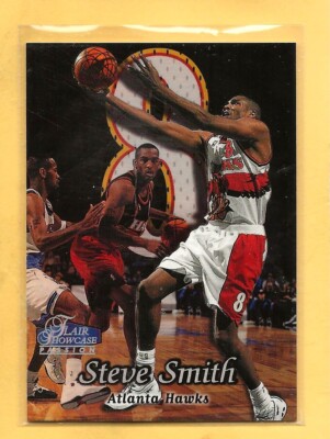 STEVE SMITH - 1998-99 Flair Showcase "Row 2" - #81 - Hawks - Comb ...