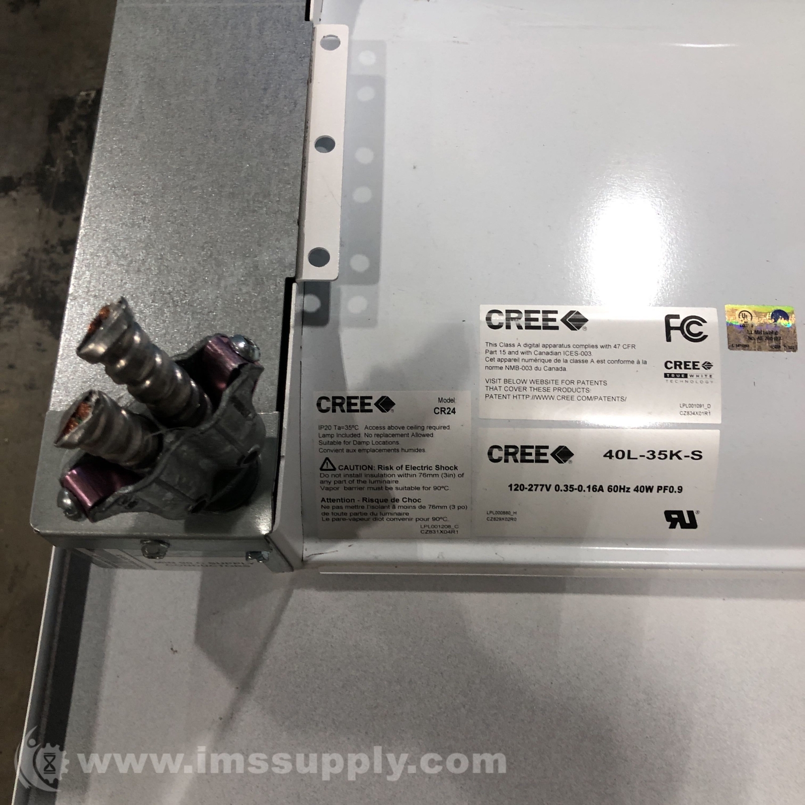 Cree Inc CR24-40L-35K-S 2 x 4 LED Recessed Troffer USIP | eBay