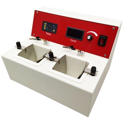 Lab Electrolytic Polishing Machine Electro Polisher Double Slot 800ML ...