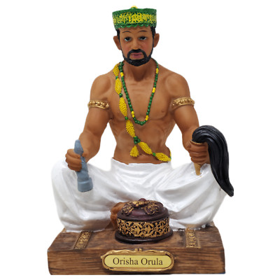 Orisha Orula 7" Inches Statue african god Yoruba Santeria | eBay