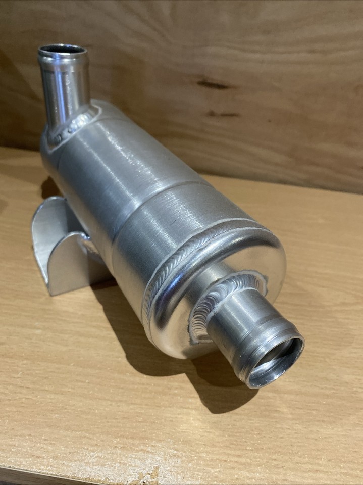 800ml Swirl Pot Aluminum Radiator Coolant Expansion Tank Bottle 32mm ...