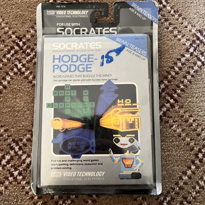 New & Sealed Socrates System Vtech Brain Teasers Hodge-Podge Game | eBay