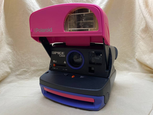 Polaroid SPICE CAM Instant camera 600 Spice Girls TESTED 1990s | eBay