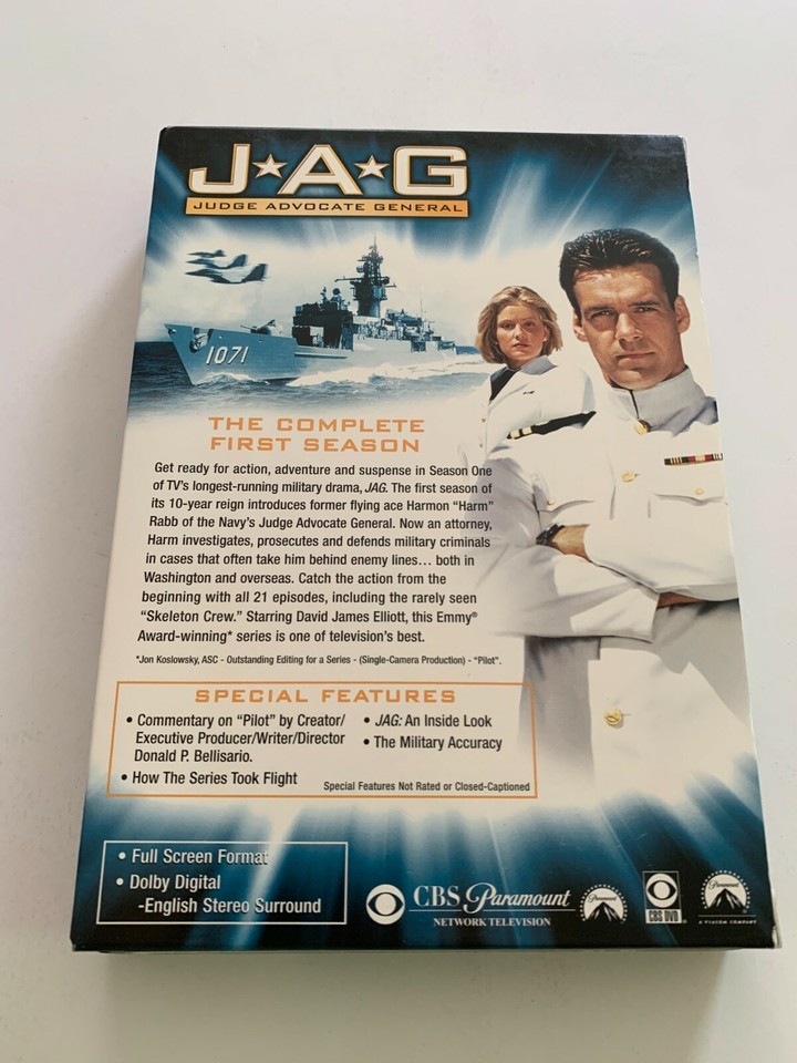 JAG The Complete First Season DVD | eBay