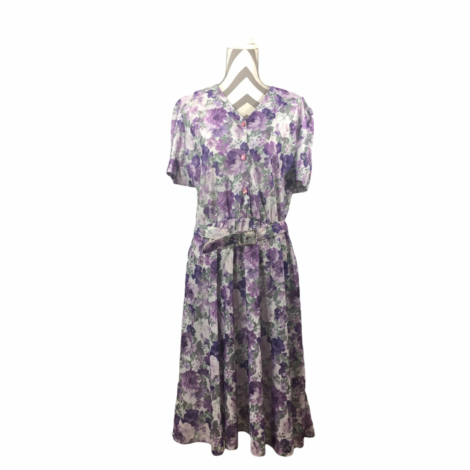 Anthony Richards vintage floral print dress size M - Gem