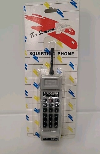 Vintage Chunky Cell Phone 1990s Water Squirting Phone Toy TT 8800 NEW ...