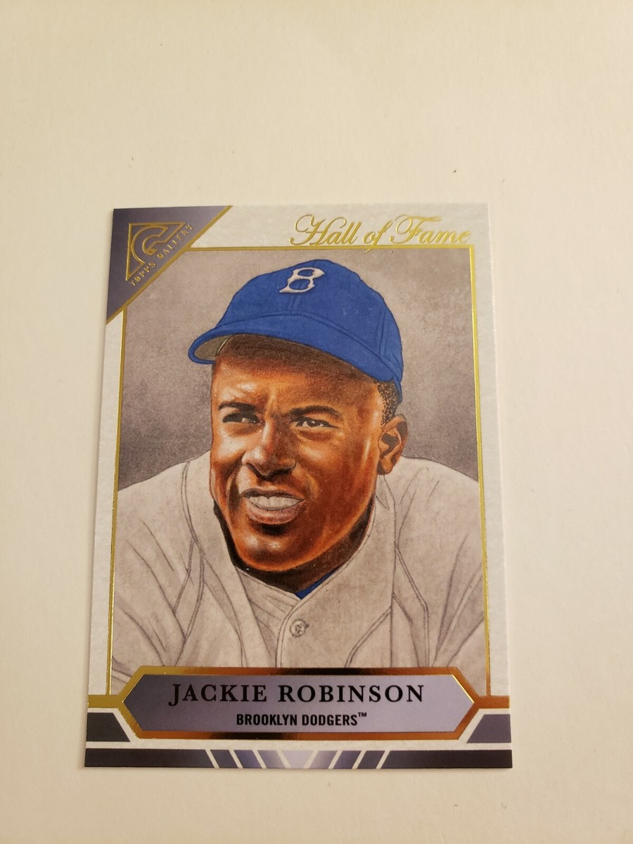 Jackie Robinson Hall Of Fame Card