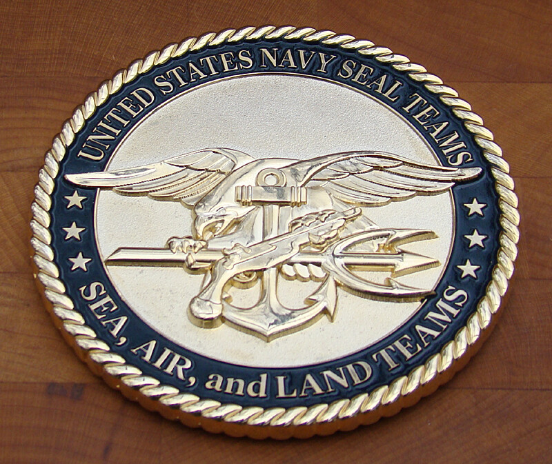 United States Navy Seal Teams Challenge Coin Sea, Air. and Land Teams 3 ...