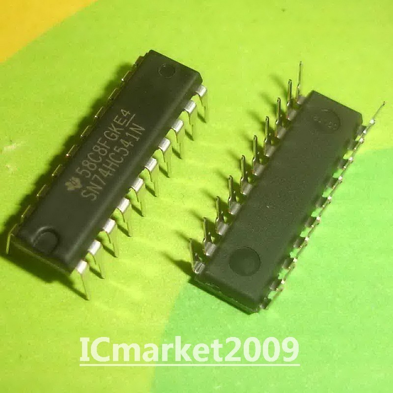 50 PCS SN74HC541N DIP-20 74HC541N 74HC541 Octal Buffer/Line Driver 3-State Chip | eBay