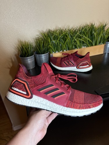 Adidas Ultra Boost 19 Active Maroon G27509 Men’s Size 11.5 Retail $180 ...