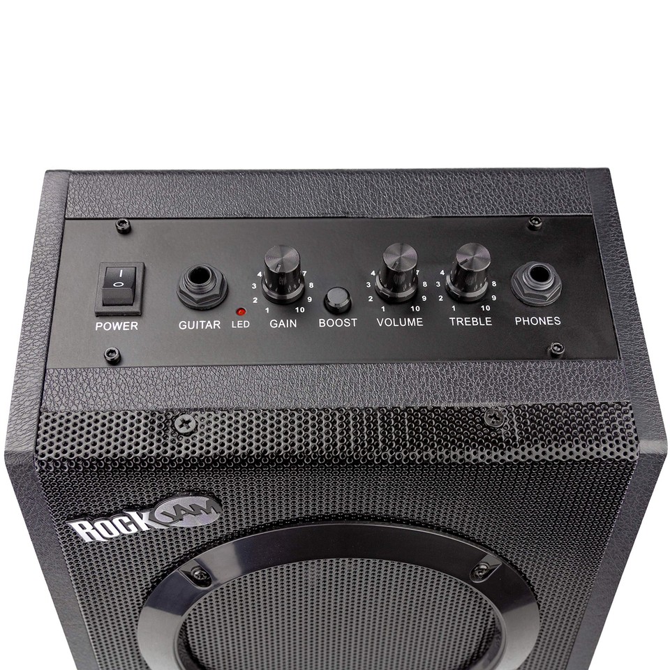 Electric Guitar Kit with 10-Watt Amp, Gig Bag, Picks, Spare Strings ...