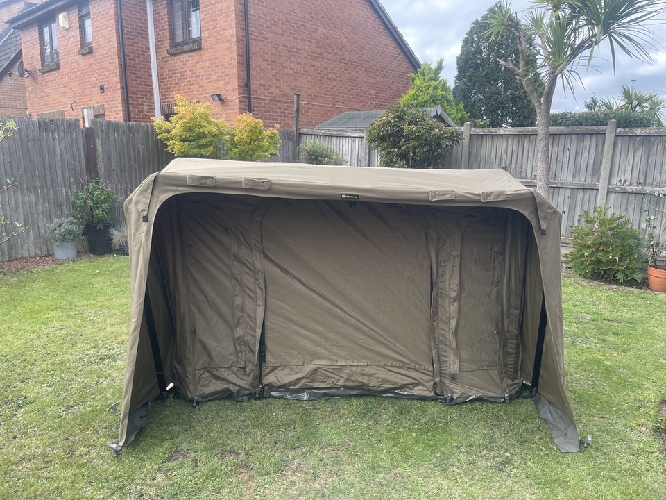 RidgeMonkey Escape XF1 Compact 1 Man Carp Fishing Bivvy With Mozzie mesh | eBay UK