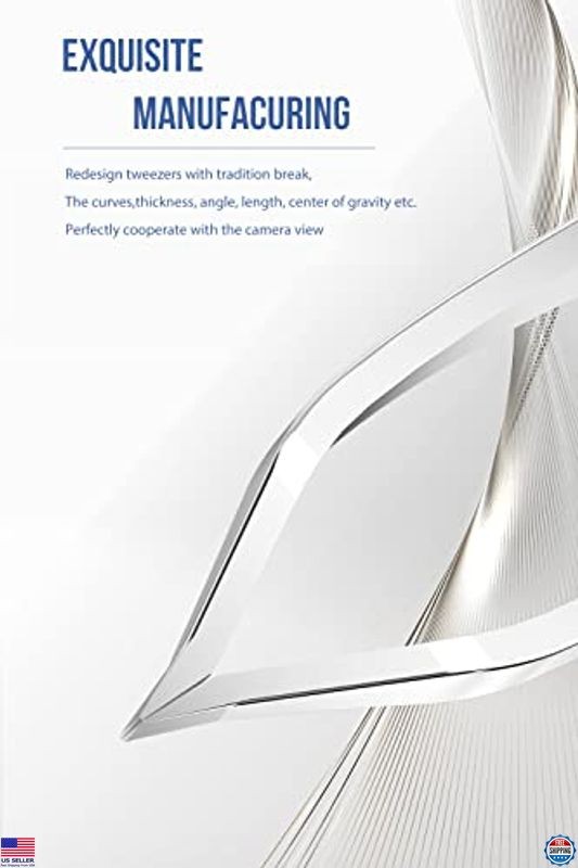 Hair Removal Tweezer with 1080p Camera for Precision Eyebrow & Ear Hair ...