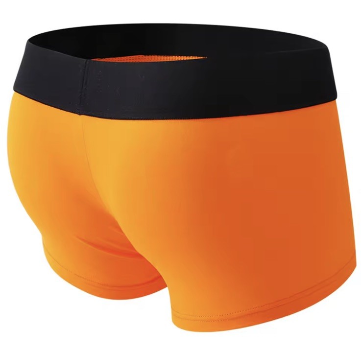 FTM Packer STP Boxers Orange Strap On 2-Pack Underwear Briefs Stand to ...