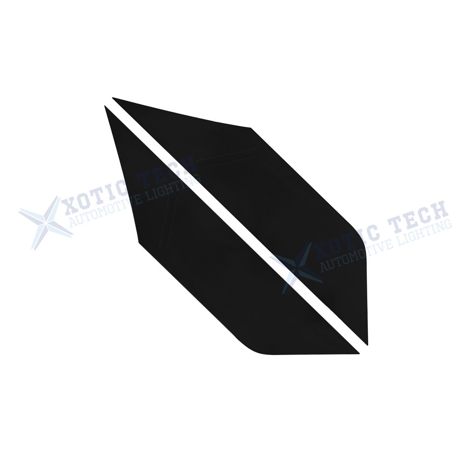 Black Vinyl Side Marker Turn Signal Light Film Decal For Honda Civic ...