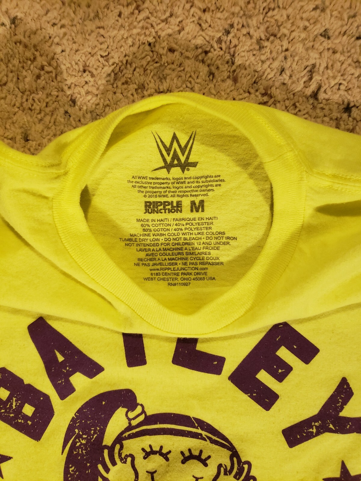 WWE NXT Bayley Hugger T Shirt | eBay