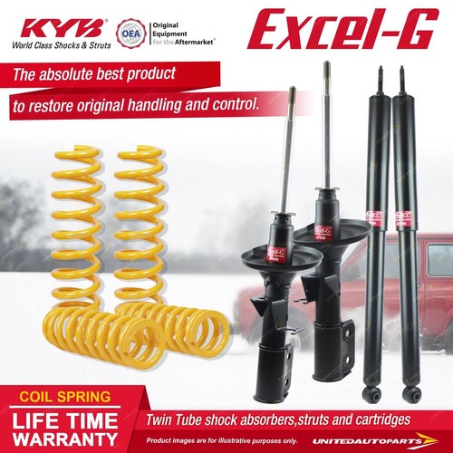 F+R KYB EXCEL-G Shock Absorbers STD King Spring for HOLDEN Commodore VR ...