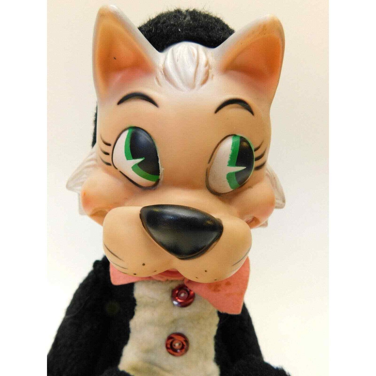 Knickerbocker Plush Mr. Jink Cat, 1959, Huckleberry Hound - glwec.in