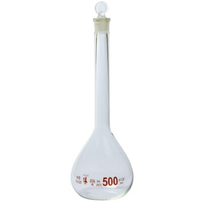 Lab Glassware - Volumetric Flask 500 Ml