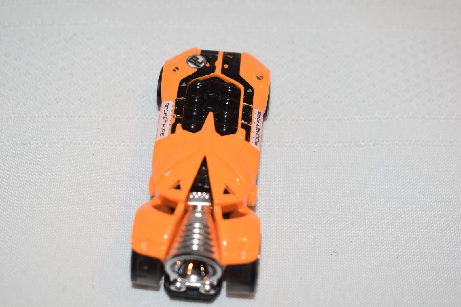 Hot Wheels 2007 Orange Rocket Fire Made in Malaysia E10 | eBay