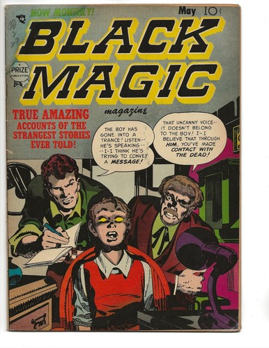 BLACK MAGIC VOL 2 #6 VG GOLDEN AGE PRIZE PUBLICATIONS HORROR COMIC JACK KIRBY | eBay