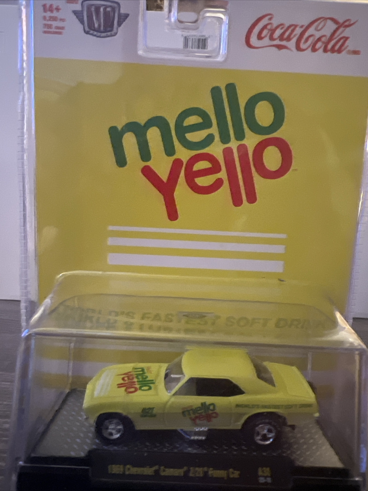 Chase M2 Machines Mello Yello 1969 Chevrolet Camaro Funny Car A30 23-10 ...