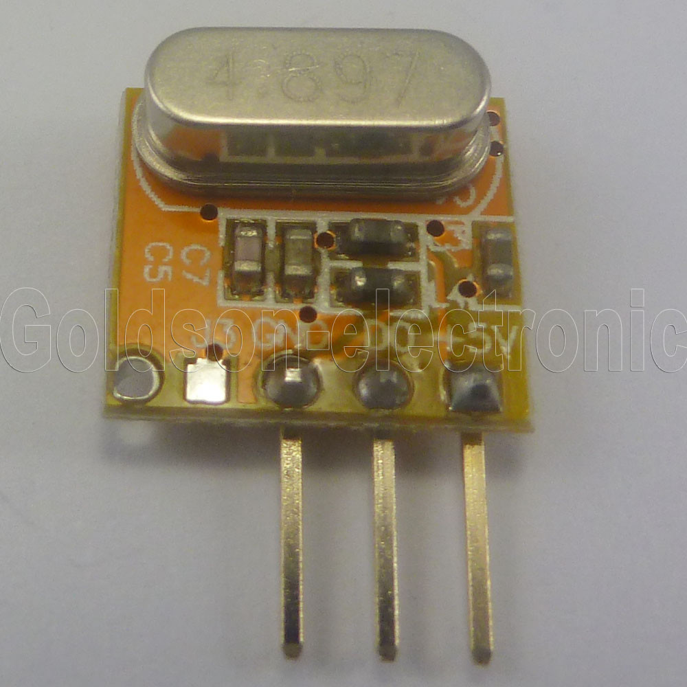 3.6~5.5V RF ASK OOK Wireless Data Transfer RX TX Remote Module 433MHz ...