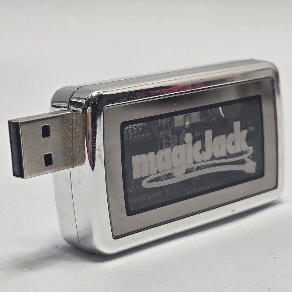 MagicJack USB VoIP Phone Adapter Device - FCC A921 - Easy Plug & Play ...