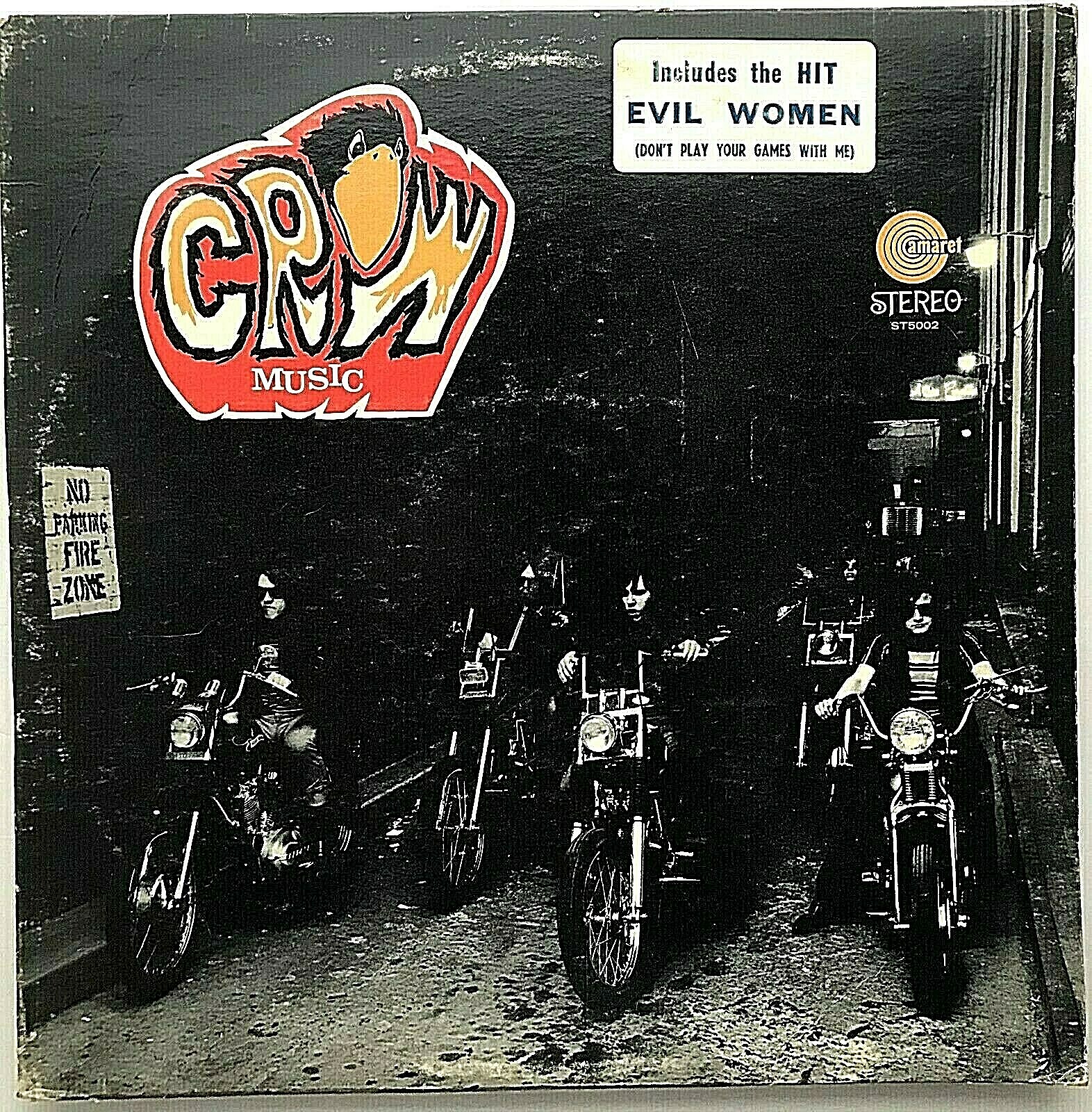 CROW "Crow Music" Rare Debut LP Original 1969 Amaret First Press VG+ ...